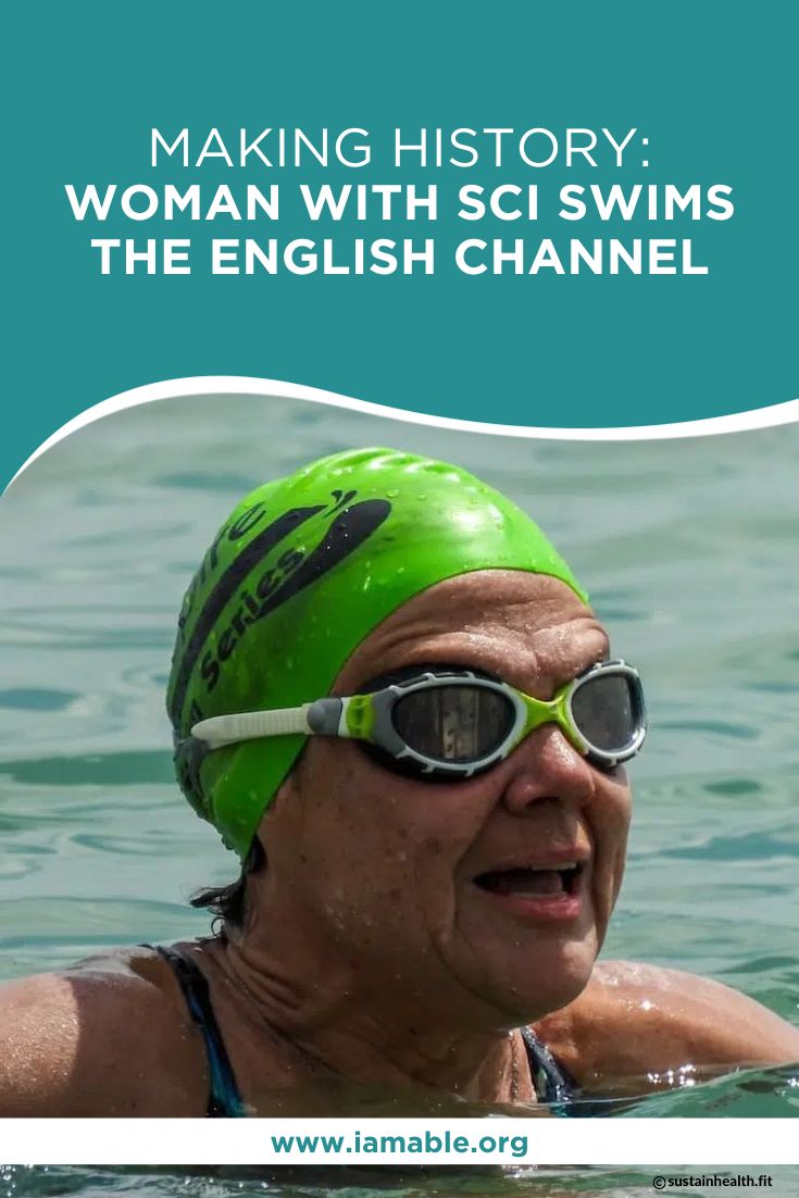 Making History: Woman With SCI Swims the English Channel